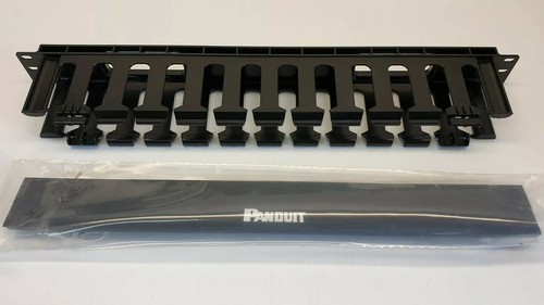 Panduit WMPFSE Patchlink Horizontal Cable Manager 19" Front 1RU Plastic ...
