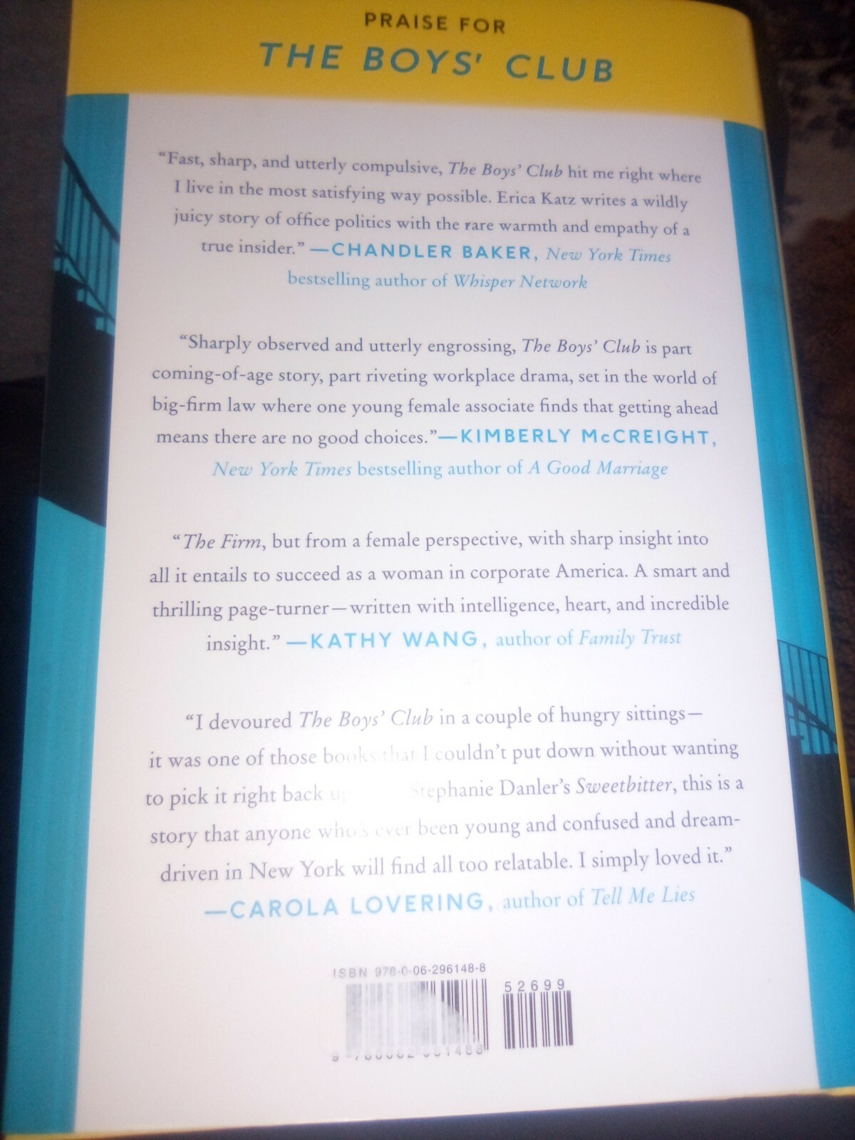 The Boys' Club : A Novel by Erica Katz (2020, Hardcover) for sale ...