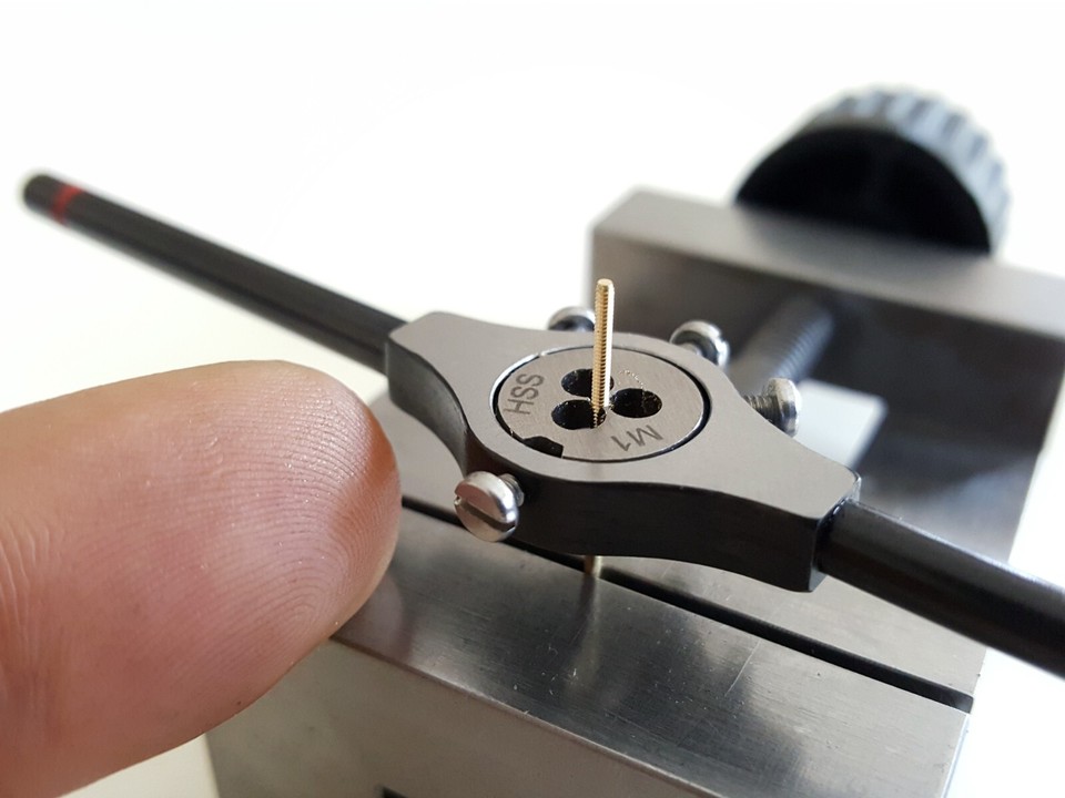 Micro Die Holder & Tap Wrench for Watchmaker Jewelry Model maker Micro ...