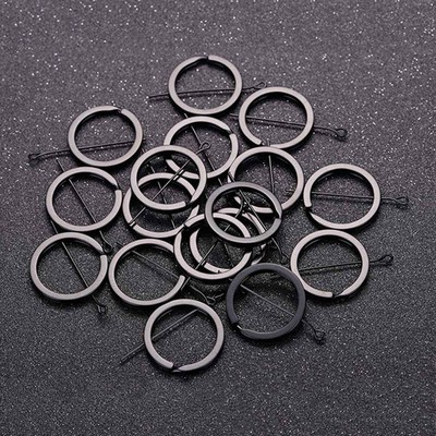 Keyring Flat Split Key Rings 25mm Nickel Metal Plated MA2X7 Ring Steel ...