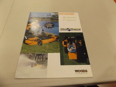 WOODS MOW'N MACHINE M-SERIES, F-SERIES, LIT. # B-02032-PR 2003 | eBay