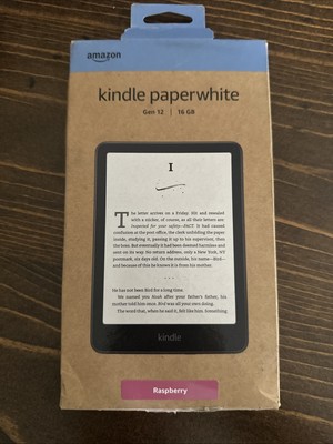 Amazon - Kindle Paperwhite Gen 12- 16Gb 2024 Raspberry | eBay