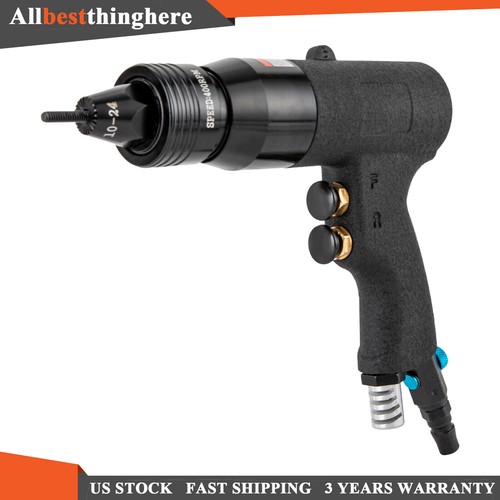 1/4" Pneumatic Rivet Nut Gun With 10-24''&1/4'' &5/16'' &3/8 ...