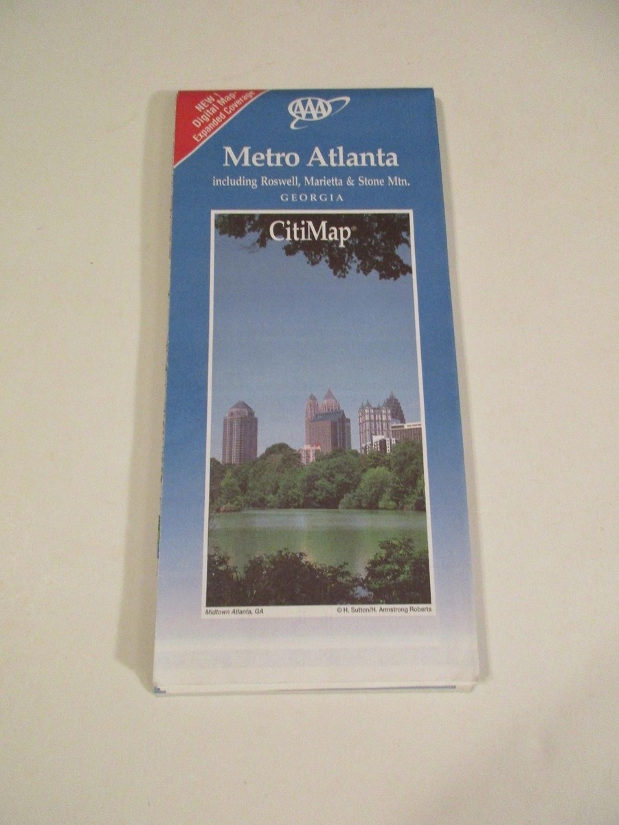 Greater Atlanta City Map