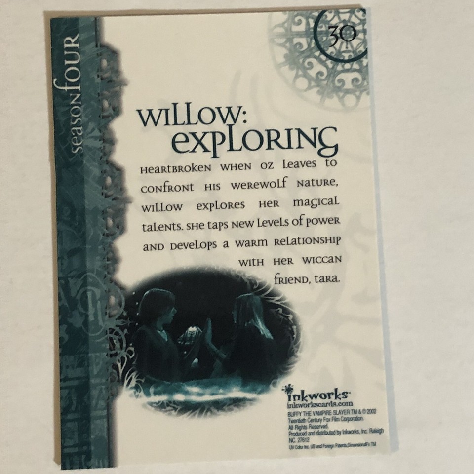 Buffy The Vampire Slayer Trading Card Evolution #30 Alyson Hannigan | eBay