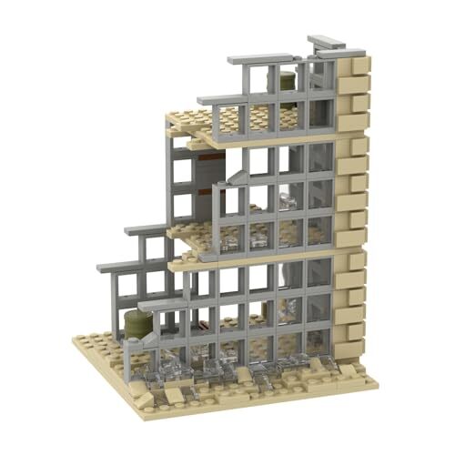 Military Base Building Brick MOC Models Military Bricks Battle Army ...
