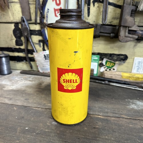 Shell Vintage Quart Oil Can 1960’s | eBay Australia