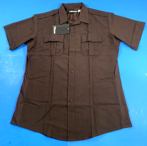 LARGE REG BLAUER MENS 8916 SHORT SLEEVE RAYON SUPERSHIRT ZIP SHIRT SAM ...