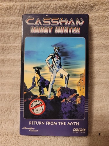 Casshan Robot Hunter Return From The Myth Dubbed VHS Vtg. Anime Manga ...