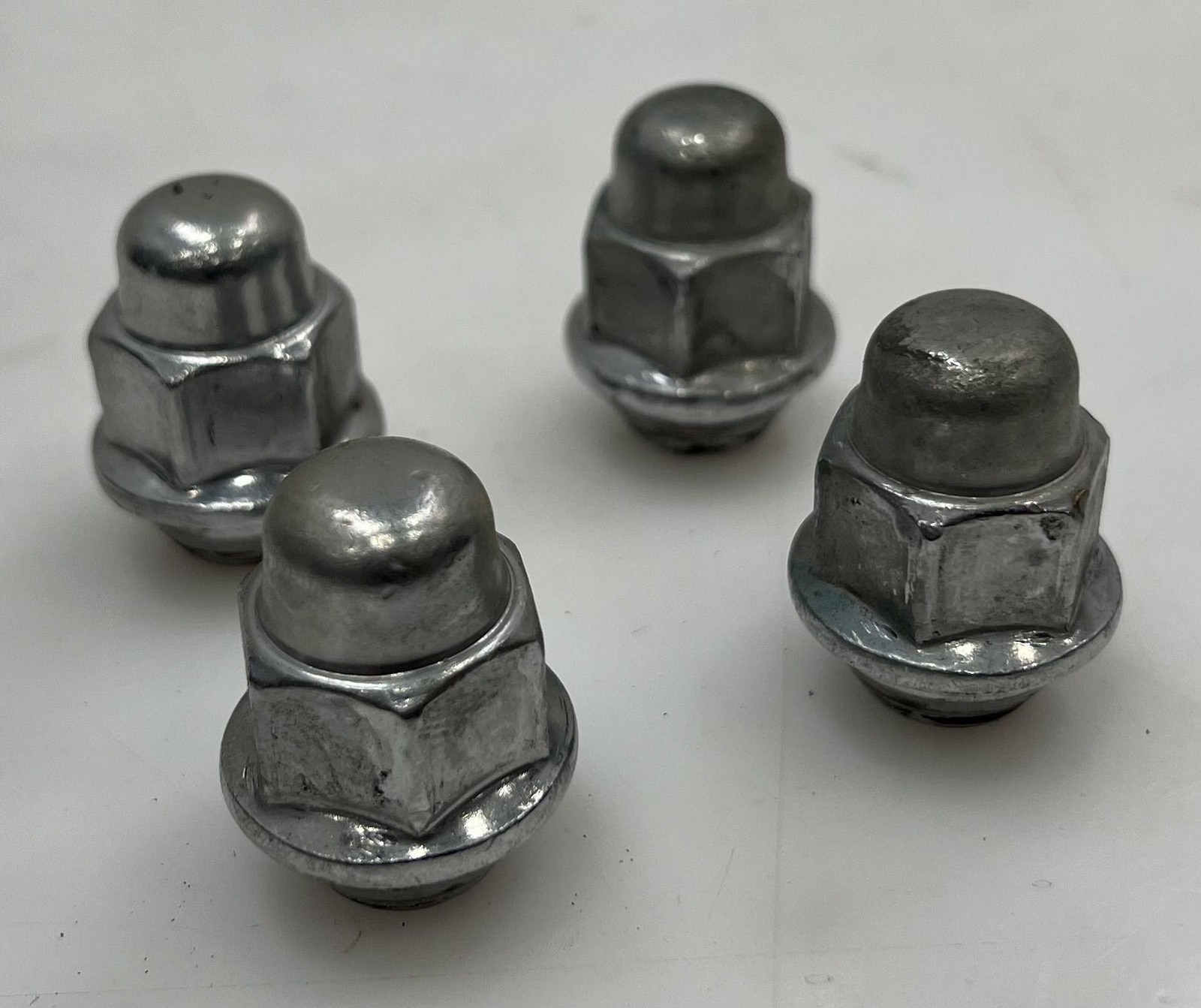 Kia Hyundai Steel Wheel Lug Nuts (4) Fits Forte Elantra Accent Ioniq ...