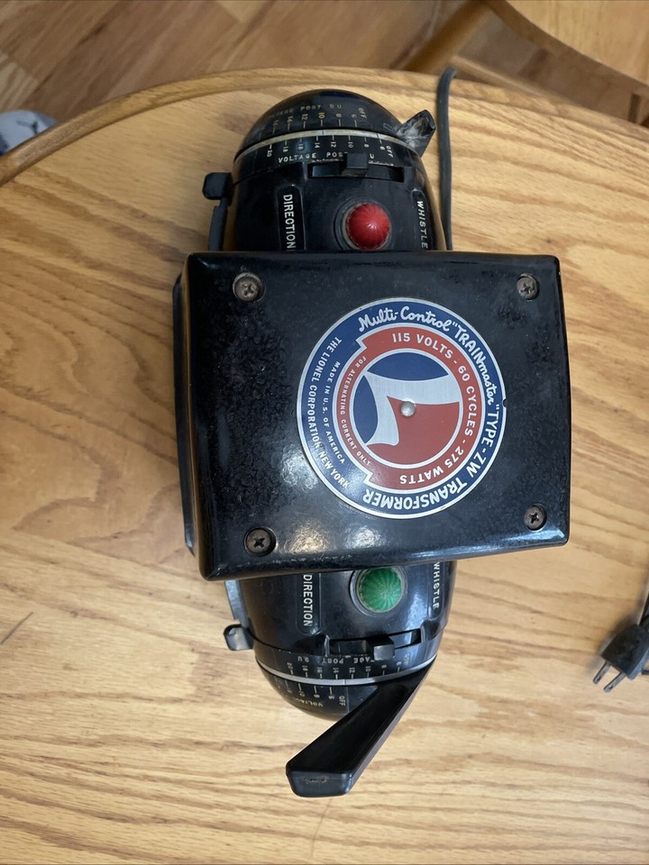 Lionel Multi Control Trainmaster Type ZW 275 Watt Transformer Electric ...