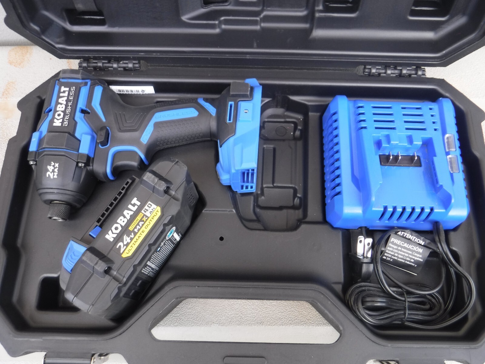 Kobalt 24v Max 1/4" Brushless Impact Drive KXID-124B-03 | eBay