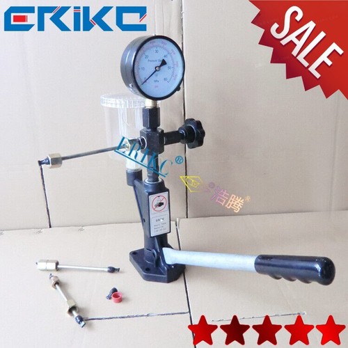 INJECTOR NOZZLE TESTER Calibrate Injector Pressure Leakage Spray ...