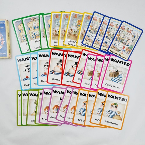 1978 Cops and Robbers Picture Card Game Janet & Allen Ahlberg Michael ...