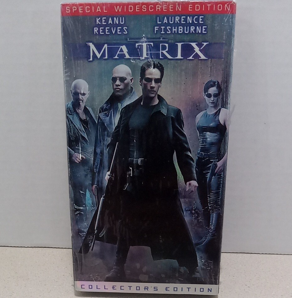 The Matrix VHS 1999 Collectors Edition Widescreen NEW SEALED ...