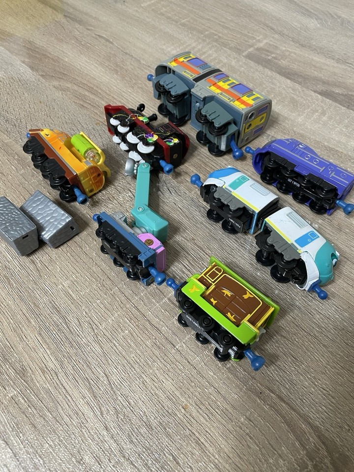 Chuggington Stacktrack/Diecast - 7 Trains And Train Cars | eBay