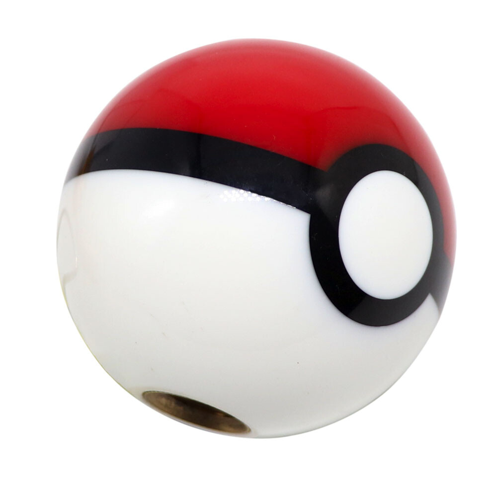 Pokeball Shift Head Pokemon PokeBall Gear Shift Knob 54mm | White ...