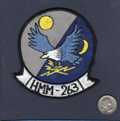 HMM-263 THUNDER CHICKENS USMC CH-46 Sea King Helicopter Squadron Patch ...