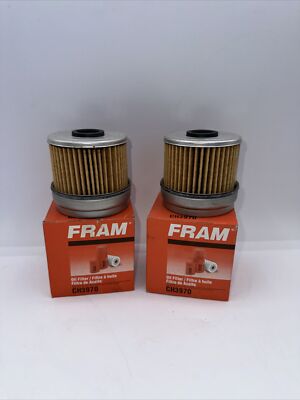 Set Of 2 Fram CH3970 Oil Filter (51630 L10085 LF396 LF3534 P140 PF1072 ...