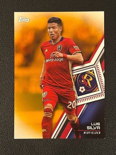 Luis Silva 2018 Topps MLS Orange Parallel /25 Real Salt Lake 53 | eBay
