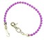 Ball Chain Key Chain Or Wallet Chain Punk Style With Metal Clasp Purple ...