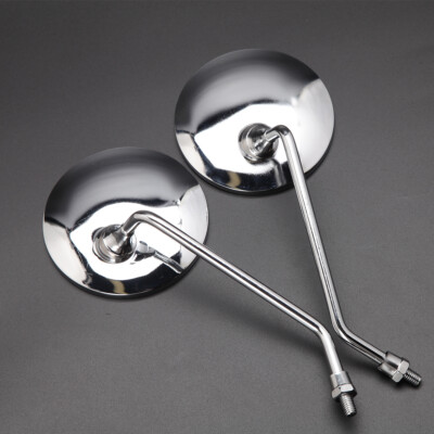 M10 Motorcycle Side Mirrors Rearview For Suzuki GS GSX GN 400 450 550 ...