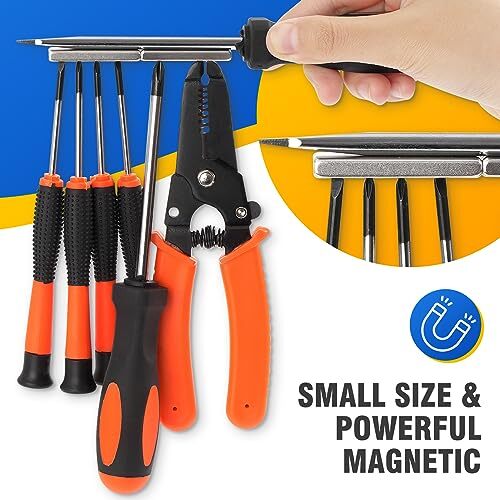 100 Pack Neodymium Magnets Super Strong Bar Magnets, Rare Earth Magnets ...