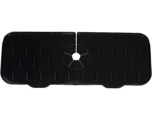 Silicone Faucet Drain Pad Drip Catcher Tray Kitchen Sink Splash Guard ...