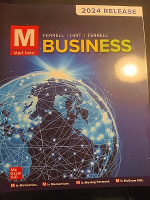 M : Business by O. C. Ferrell et al. (2024 PAPERBACK) 9781266785917| eBay