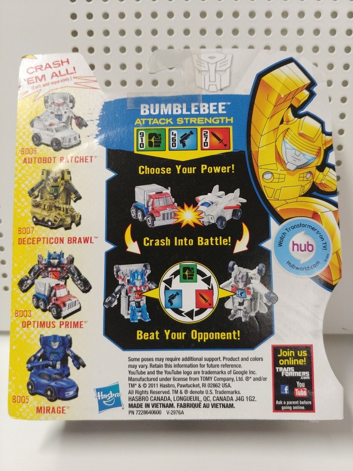 Transformers Bot Shots Bumblebee Series 1 Super Bot 002 Hasbro Battle ...