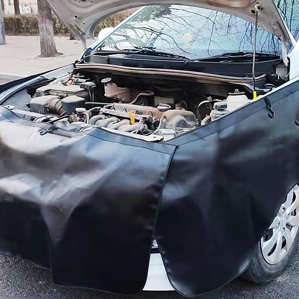 3x Car Wing Mechanics Magnetic Bodywork Cover Workshop Scratch Vehicle ...