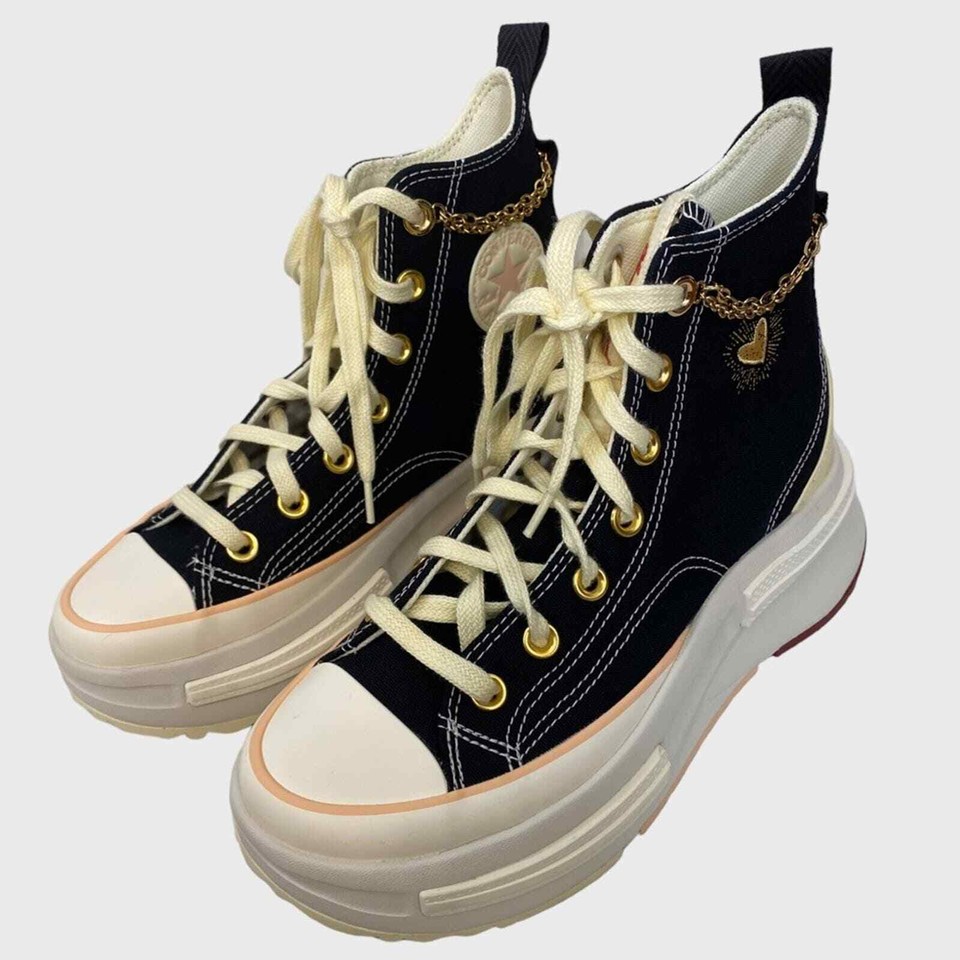 Converse Run Star Legacy CX Heart Chain Link Platform Sneakers Size 6 ...