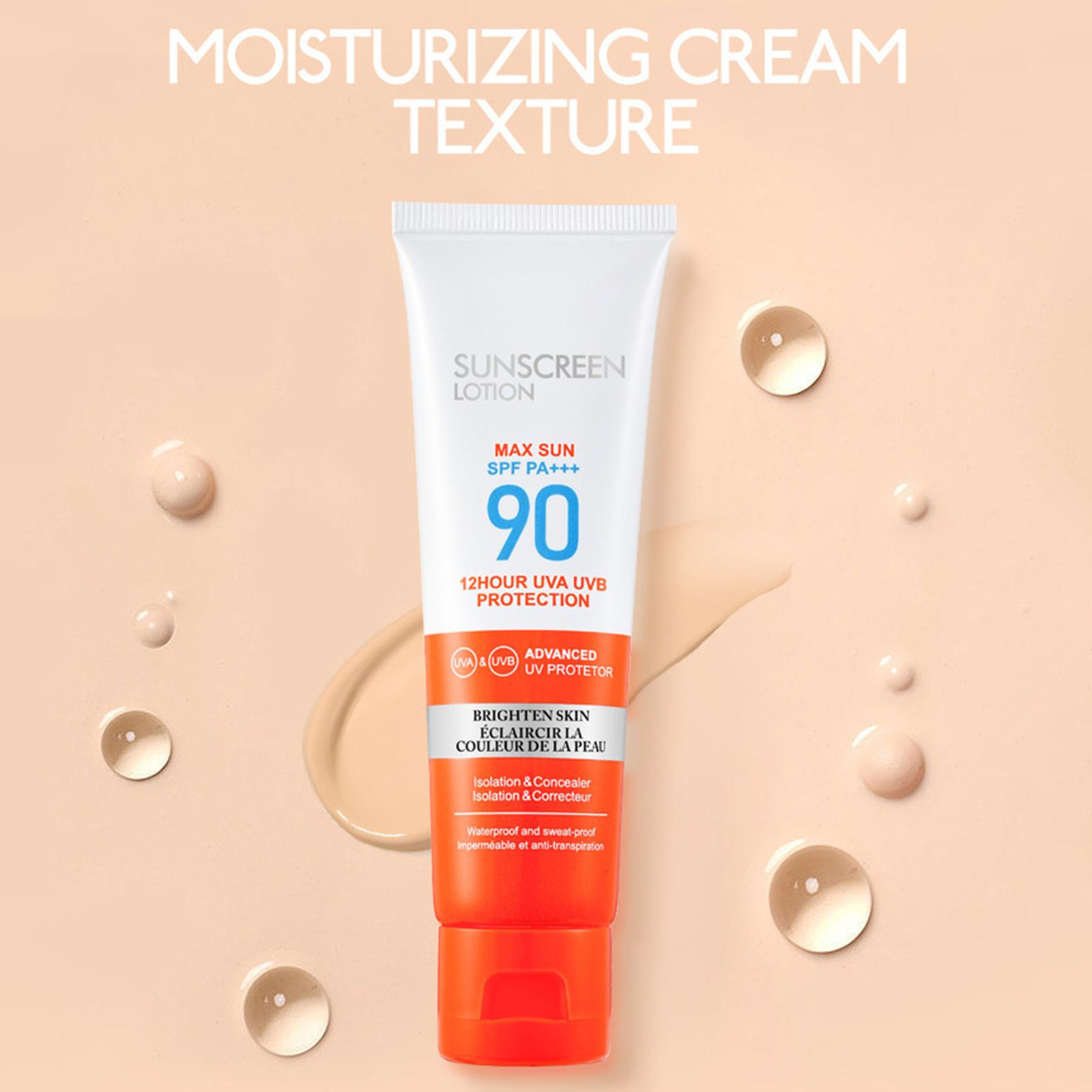 Spf 90 Sunscreen Face Natural Oil-Free Broad Spectrum Sun Screen ...