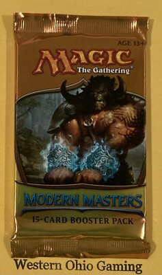 Magic MTG 2013 Modern Masters Booster NEW TCG CCG Vedalken Shackles Art ...