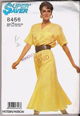 Misses' Dress Simplicity Sewing Pattern 8456 Size 6, 8, 10 | eBay