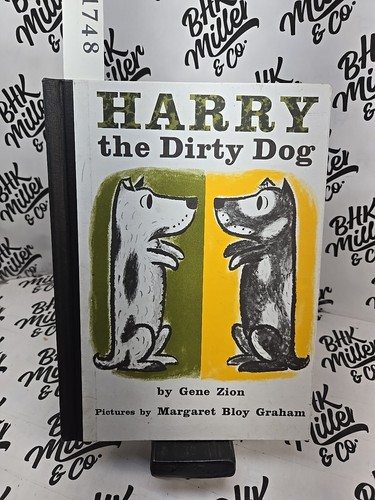 Harry the Dirty Dog by Gene Zion (1956) Harper & Row Hardcover Book | eBay