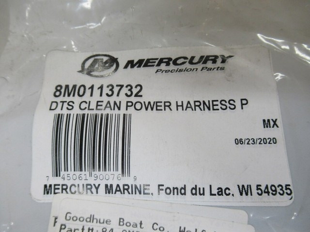 Mercury DTS Clean Power Harness 8M0113732 Marine Boat for sale online ...
