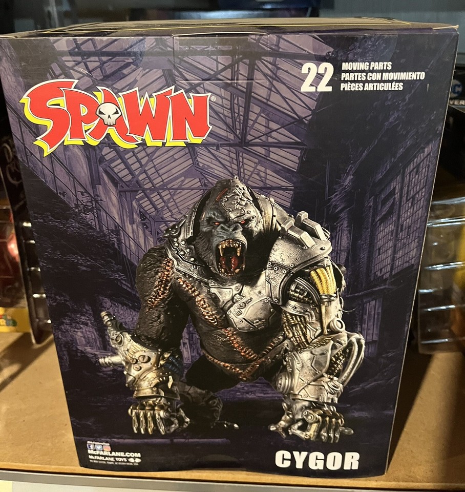 McFarlane Toys Spawn Cy-Gor 7" Action Figure New 787926901726 | eBay