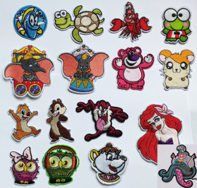 Porpular Cartoon Patches Iron On / Sew On Patch Badge | eBay UK