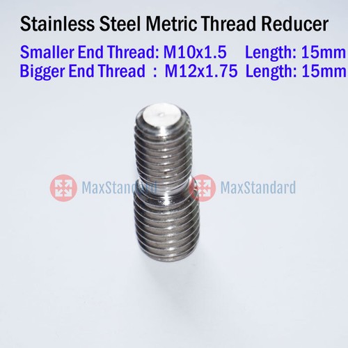M3 M4 M5 M6 M8 M10 M12 Double End Male Thread Bolt Screw Reducer ...