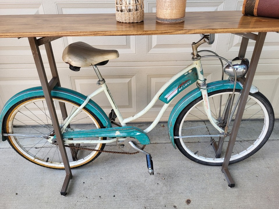 Vintage Girls Rollfast Deluxe Bicycle Sofa Console Table - Local Pickup ...