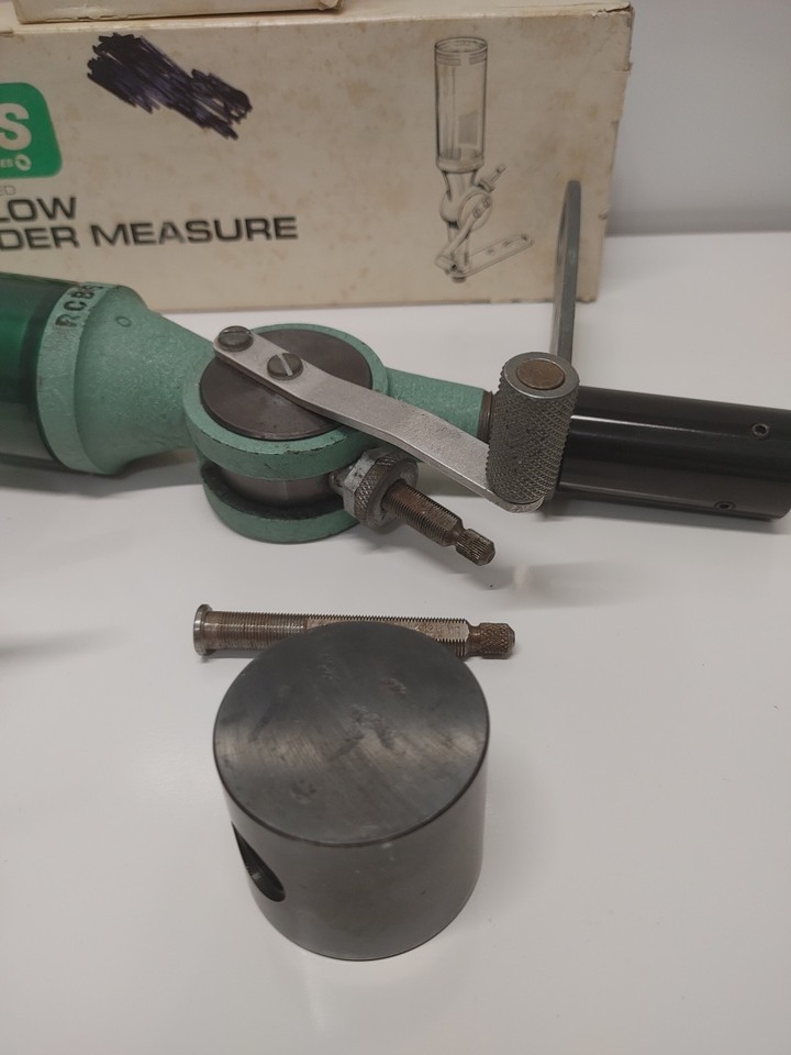 RCBS Uniflow Powder Measure Combo W/Large And Small Cylinder And Powder ...