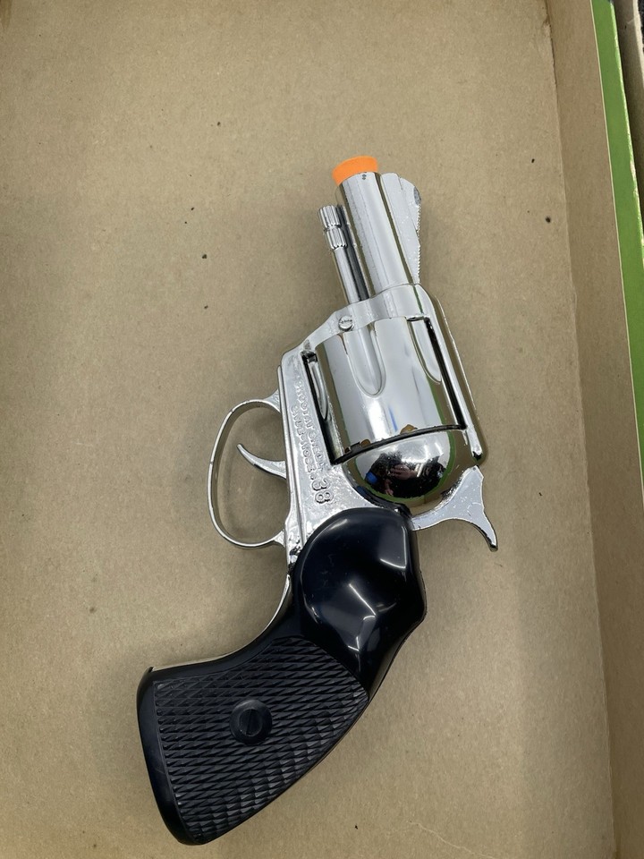 Mattel Shootin' Shell Snub-Nose Private Detective Cap Gun Set w ...