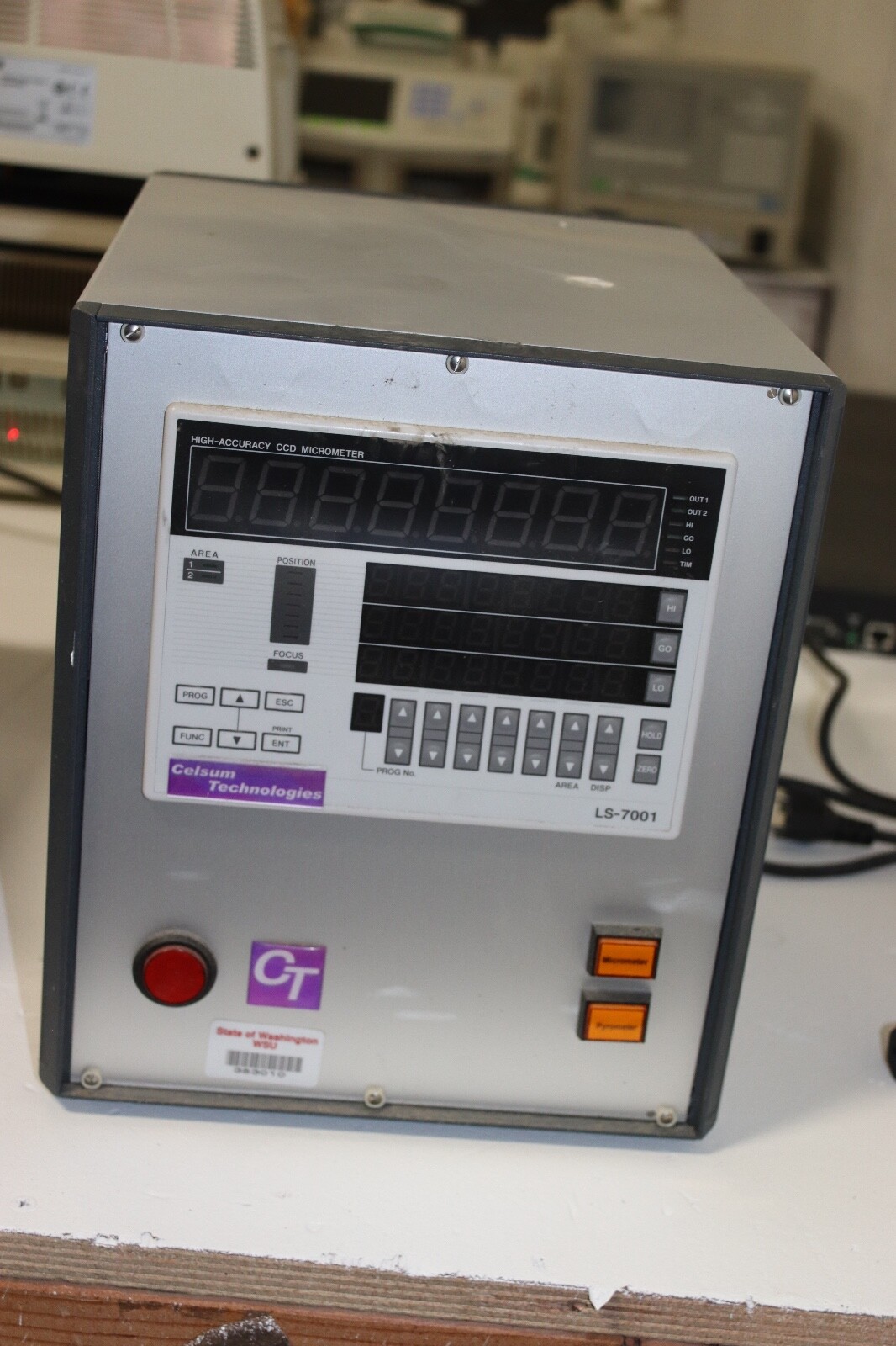 Keyence CELSUM LS-7001 HIGH ACCURACY CCD MICROMETER | eBay