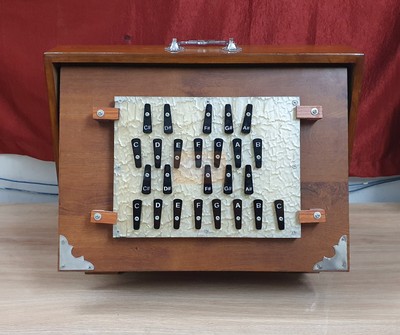 Special Shruti Box 25 Keys 2 Set Anches Key C to B 440/432Hz Pedal 16 ...