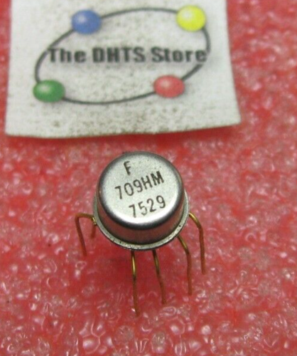 709HM Fairchild OpAmp Operational Amplifier IC LM709 Metal Can - Used ...