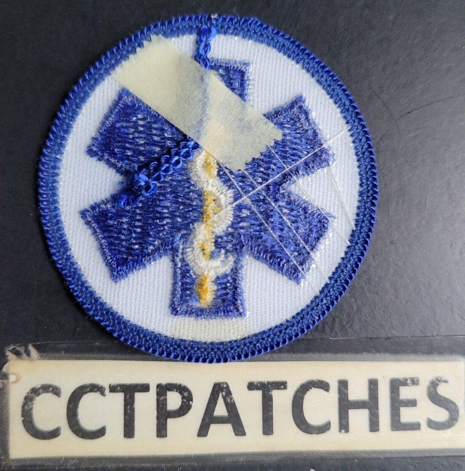 STAR OF LIFE EMERGENCY MEDICAL TECHNICIAN EMS EMT PATCH | eBay