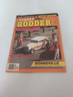 1985 February, Street Rodder Magazine, New Products For Better Braking ...