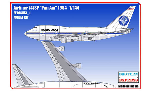 Eastern Express 1/144 Boeing 747sp Panam Model Kit for sale online | eBay