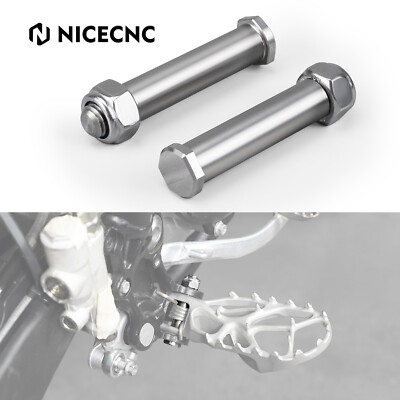 NICECNC Footpeg Foot Pegs Pins For KTM 125 250 300 350 450 XC XCF SX F ...